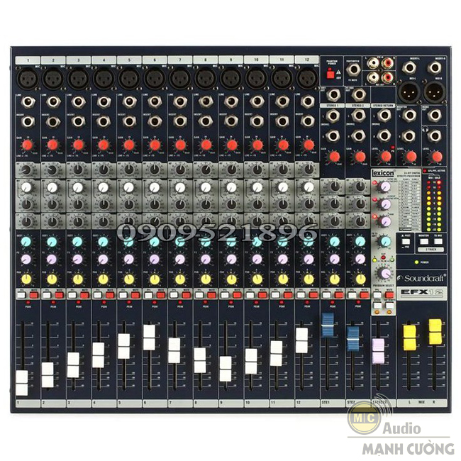 MIXER SOUNDCRAFT EFX 12 | audiomanhcuong.com
