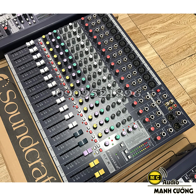 MIXER SOUNDCRAFT EFX 12 | audiomanhcuong.com