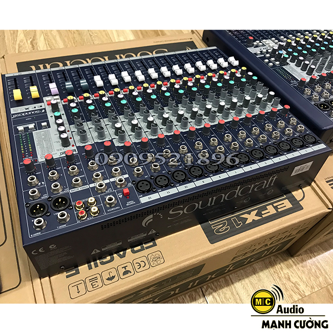 MIXER SOUNDCRAFT EFX 12 | audiomanhcuong.com