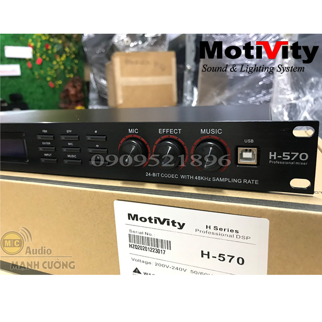 Vang cơ Motivity H570 | audiomanhcuong.com